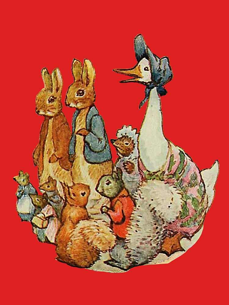 "Beatrix Potter Characters" T-shirt for Sale by AmyOlsen | Redbubble ...