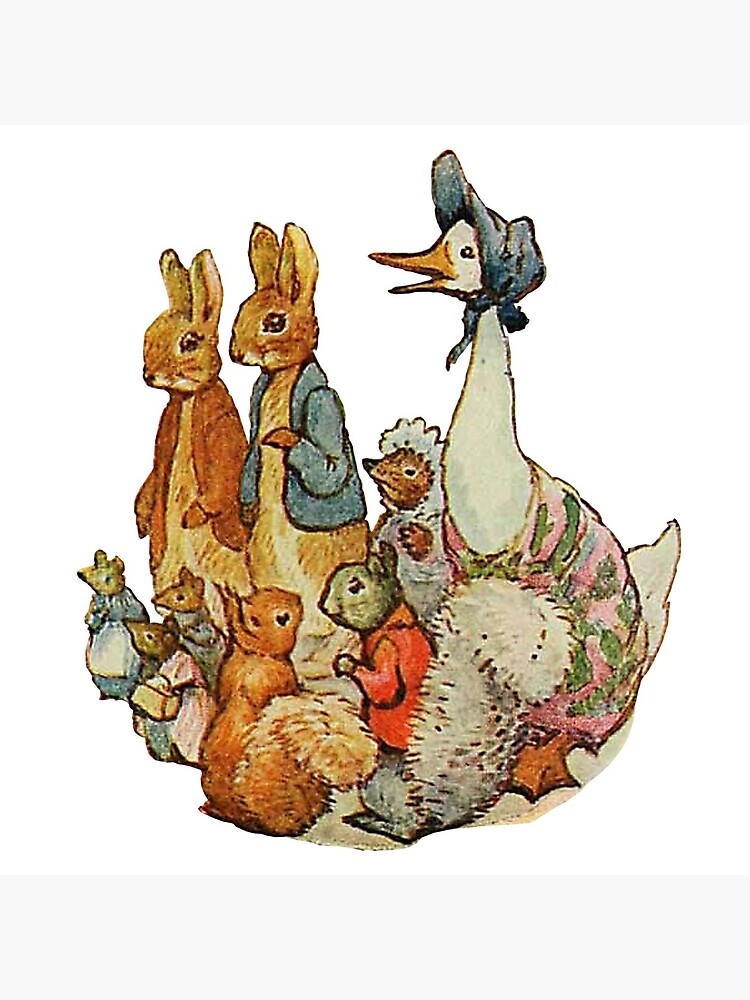 "Beatrix Potter Characters" Acrylic Block by AmyOlsen | Redbubble
