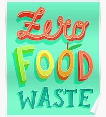 Food Waste Posters | Redbubble