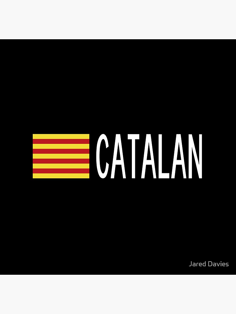 "Catalunya: Catalan Flag & Catalan" Sticker for Sale by MilitaryCandA ...