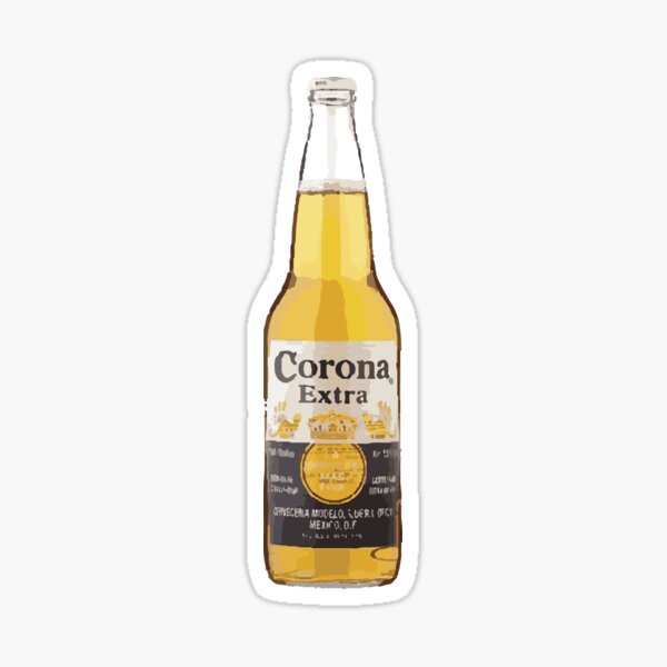 "corona extra" Sticker by cgidesign2 | Redbubble