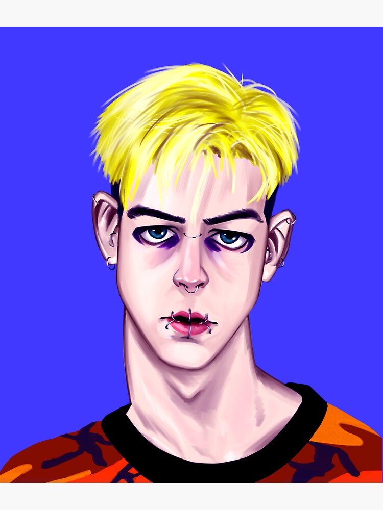 "SAKI" Sticker by ValentinaZeraus | Redbubble