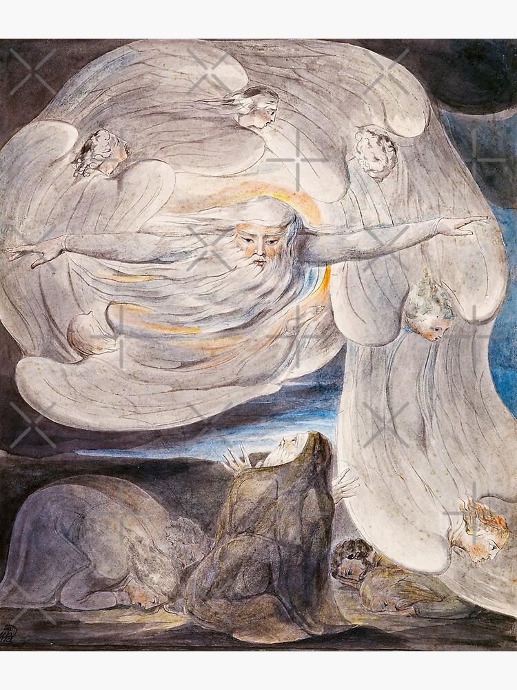 "HD Job Confessing His Presumption to God , by William Blake. HIGH ...