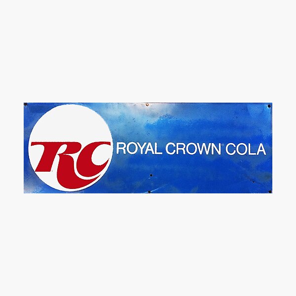 "RC COLA ROYAL CROWN COLA VINTAGE SIGN" Photographic Print for Sale by ...