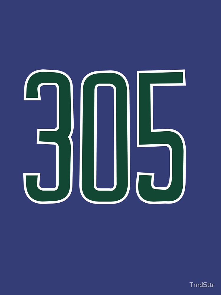 "305 Area Code Gift for Miami Pride" T-shirt by TrndSttr | Redbubble