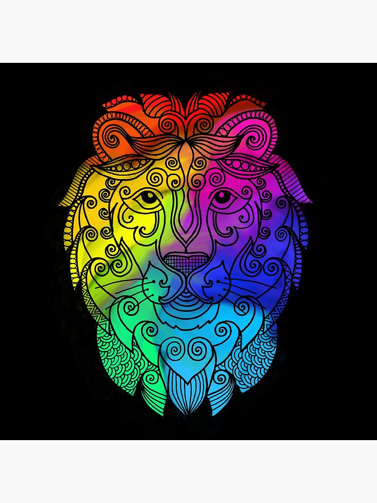 "Colorful Leo !!" Poster for Sale by ashwiniamur | Redbubble