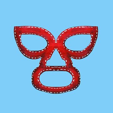 "Nacho Libre Mask" Art Board Print for Sale by Craig McEwan | Redbubble
