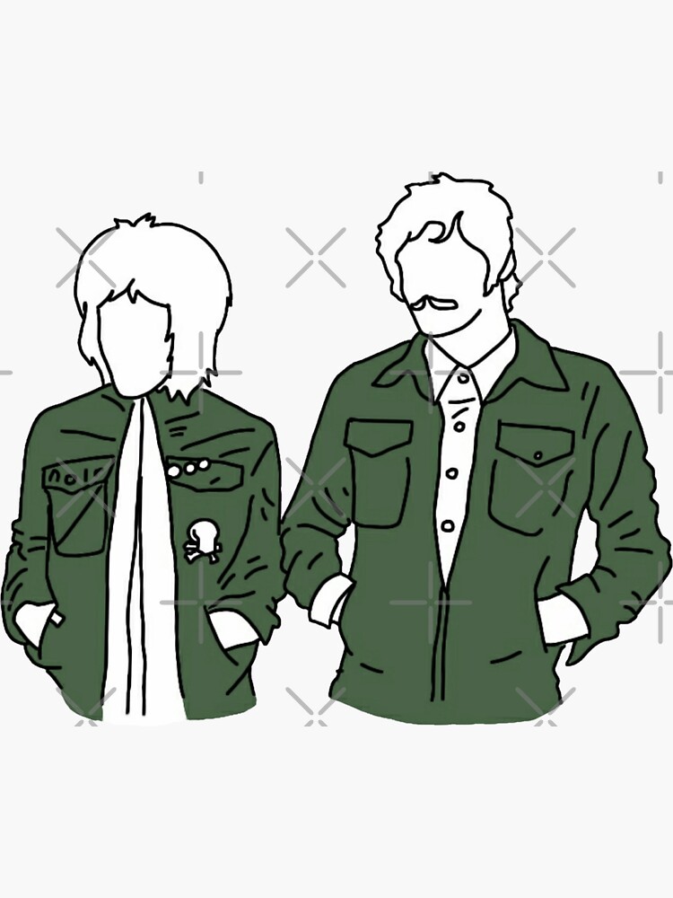 "The Mighty Boosh" Sticker for Sale by DionShields | Redbubble