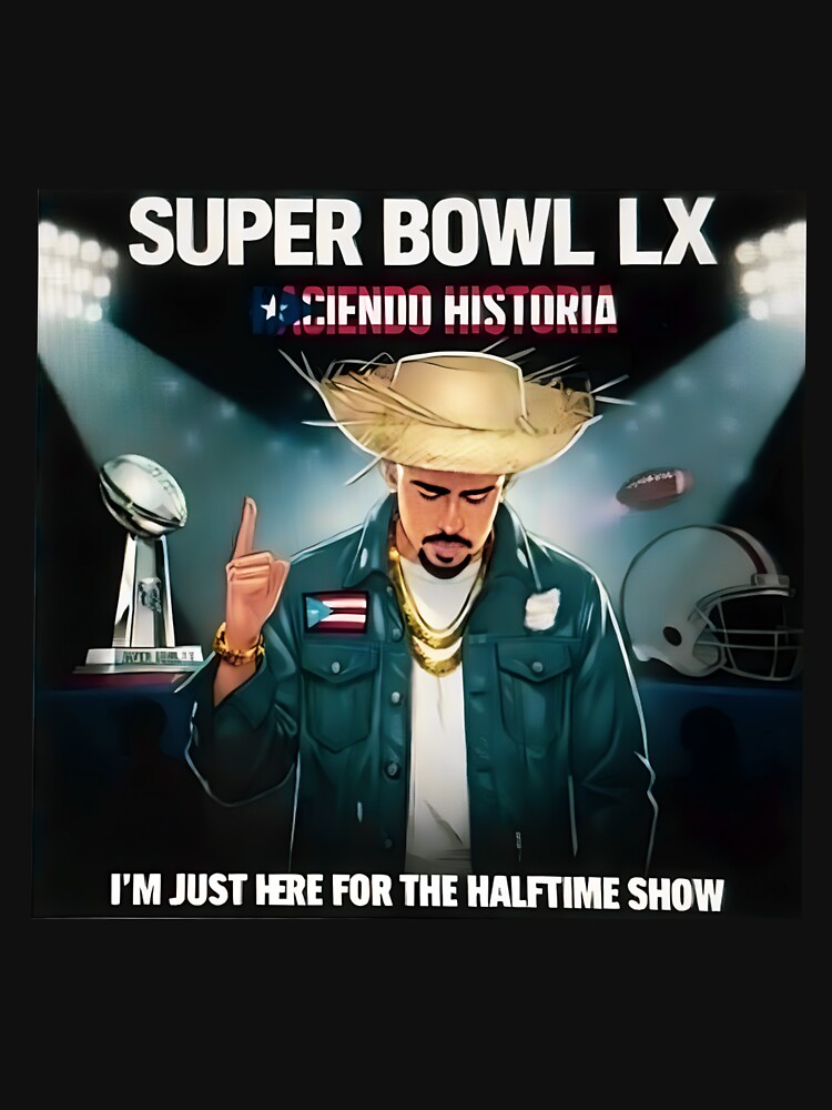 Bad Bunny Super Bowl Merch & Gifts for Sale | Redbubble