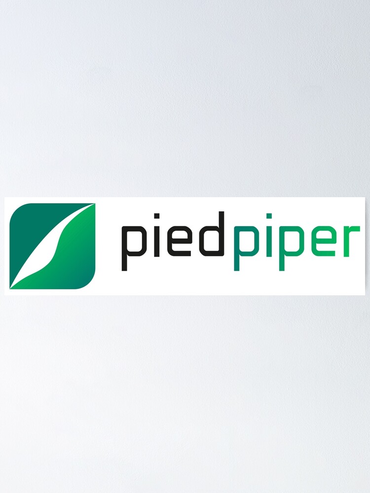 "pied piper new logo" Poster for Sale by Retro-Freak | Redbubble