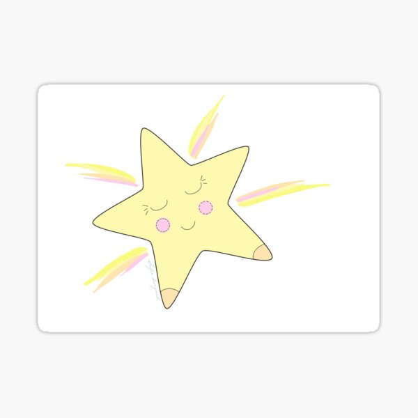 "cute little star" Sticker for Sale by studioMoSa | Redbubble