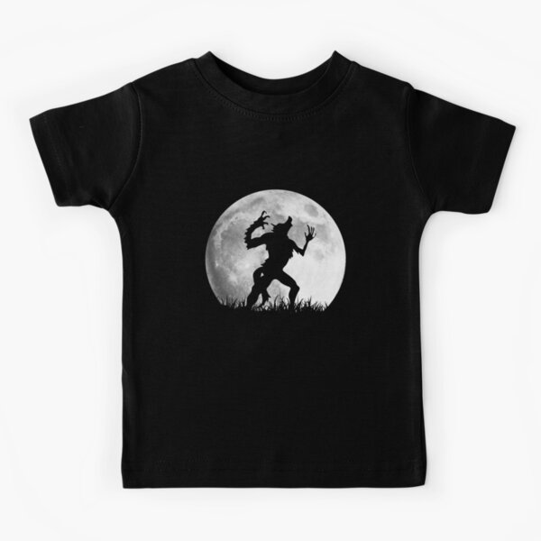 "Werewolf at the Full Moon" Kids T-Shirt for Sale by scottorz | Redbubble