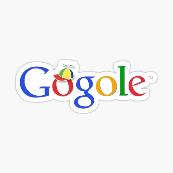 "Google Gogole" Sticker by lor4rt | Redbubble