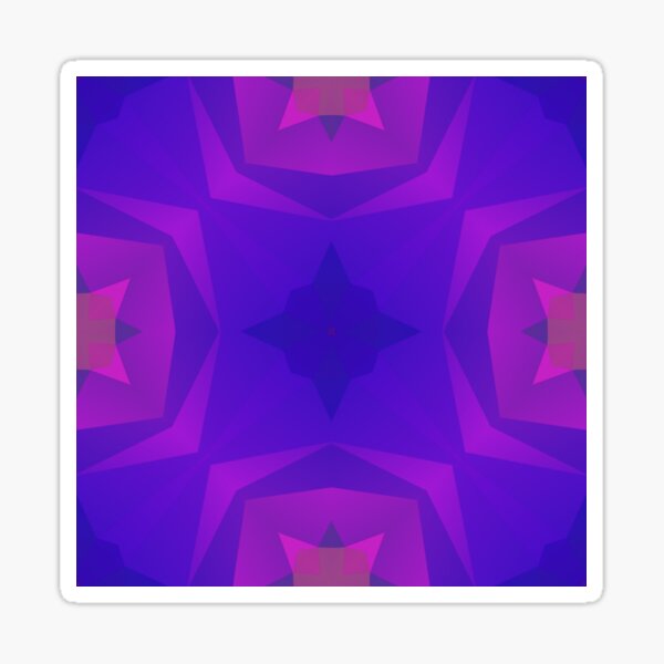 "purple colorful polygon texture seamless repeat pattern" Sticker for ...