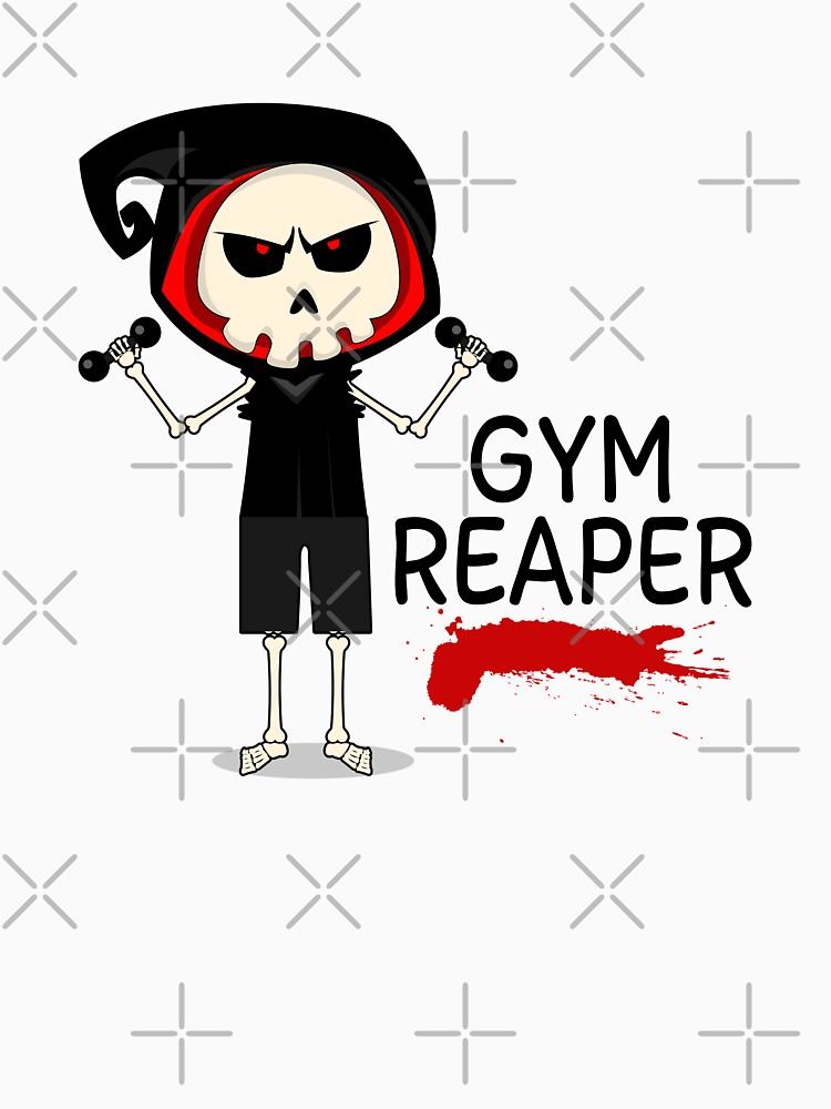 "Gym Reaper" T-shirt by anziehend | Redbubble