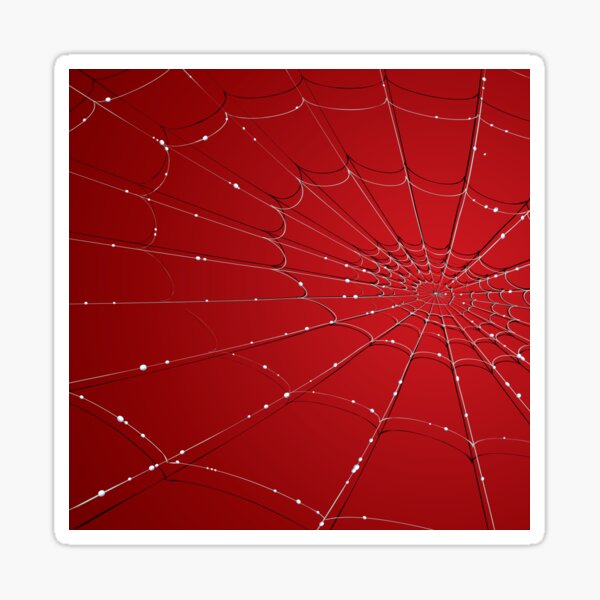 "Spider Web" Sticker by natsmith1 | Redbubble