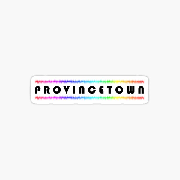 "Provincetown" Sticker by chrisbradshaw22 | Redbubble