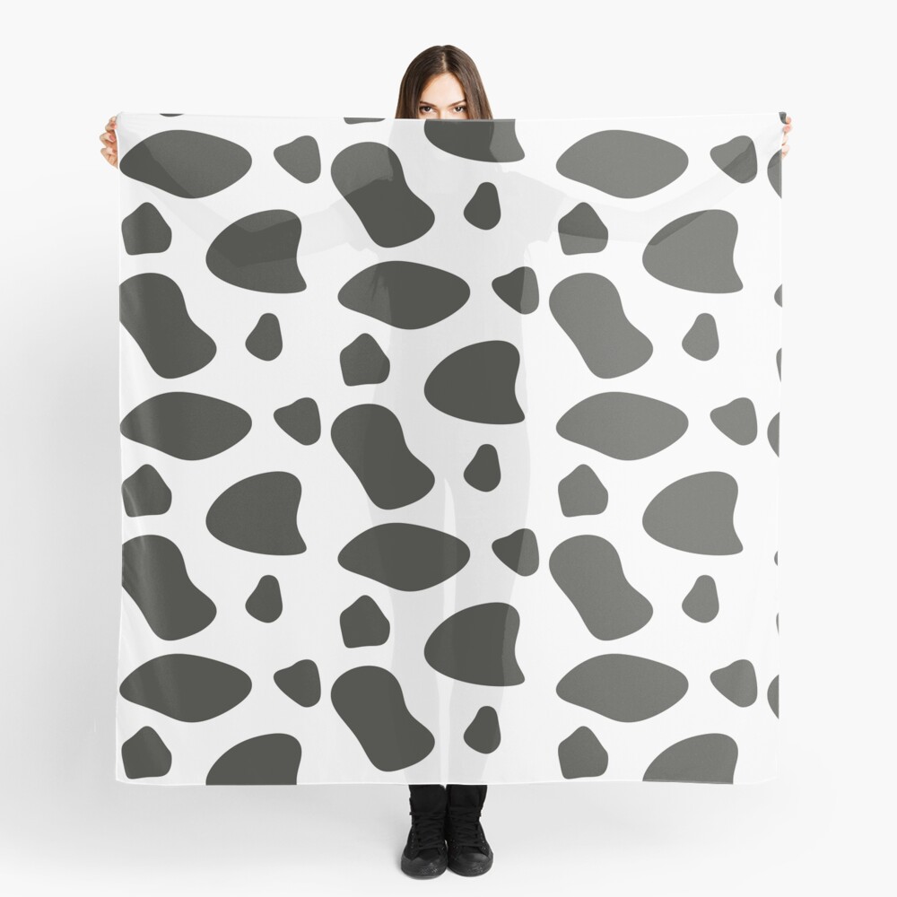 "Dairy Cow Pattern Print - Cattle Costume Art" Scarf for Sale by ...