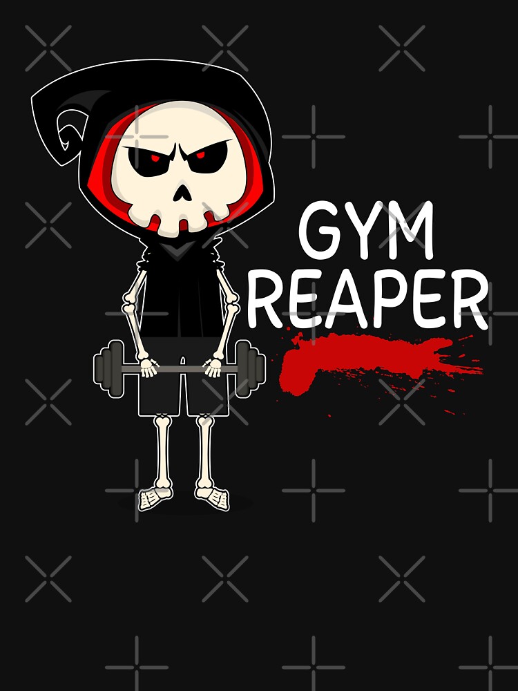 "Gym Reaper" T-shirt by anziehend | Redbubble