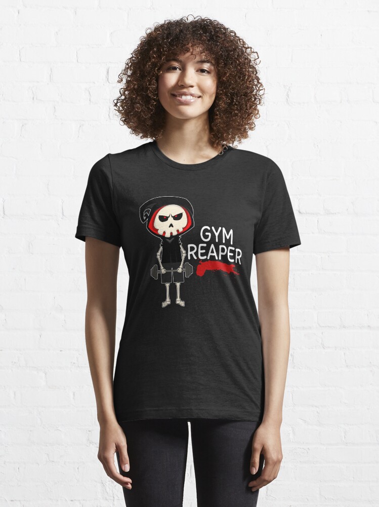 "Gym Reaper" T-shirt by anziehend | Redbubble