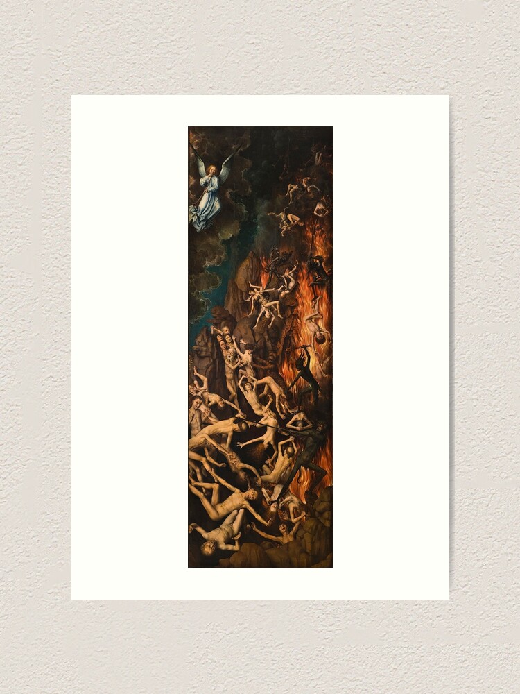 "HD Last Judgement - Hell (right panel) , by Hans Memling - Original ...