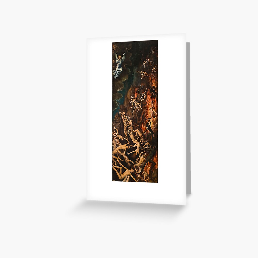 "HD Last Judgement - Hell (right panel) , by Hans Memling - Original ...