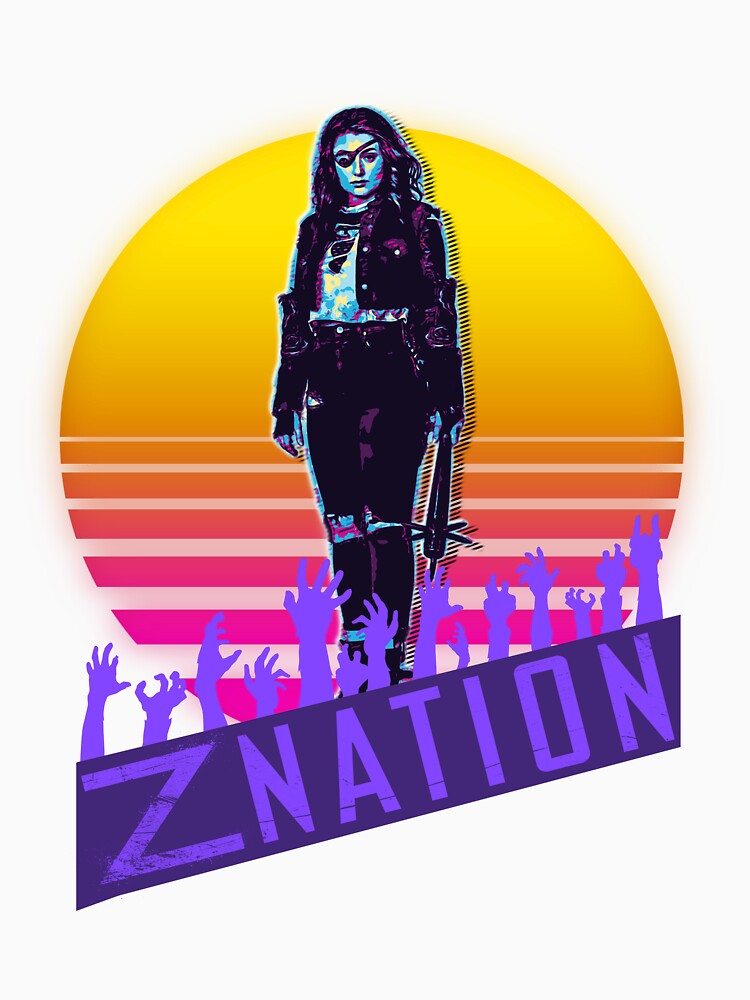 "80's Style Addison “Addy” Carver ZNation" T-shirt by ImAnonhuman ...