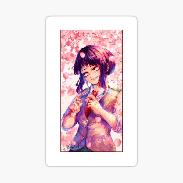 "Kyoka-sakura" Sticker for Sale by Dagnes | Redbubble