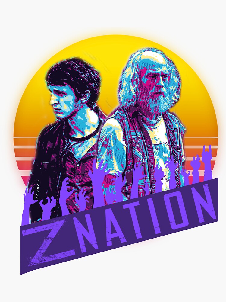 "80s Style Doc and 10K Znation" Sticker for Sale by ImAnonhuman | Redbubble