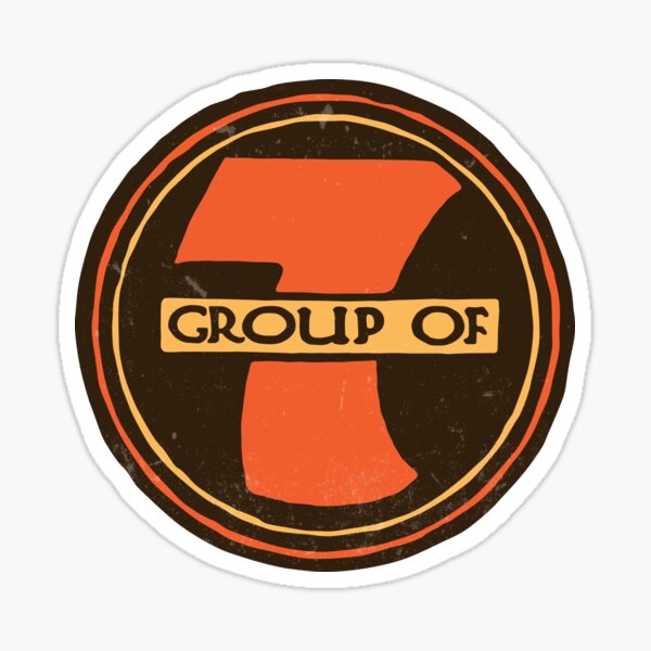 Group Of Seven Stickers | Redbubble
