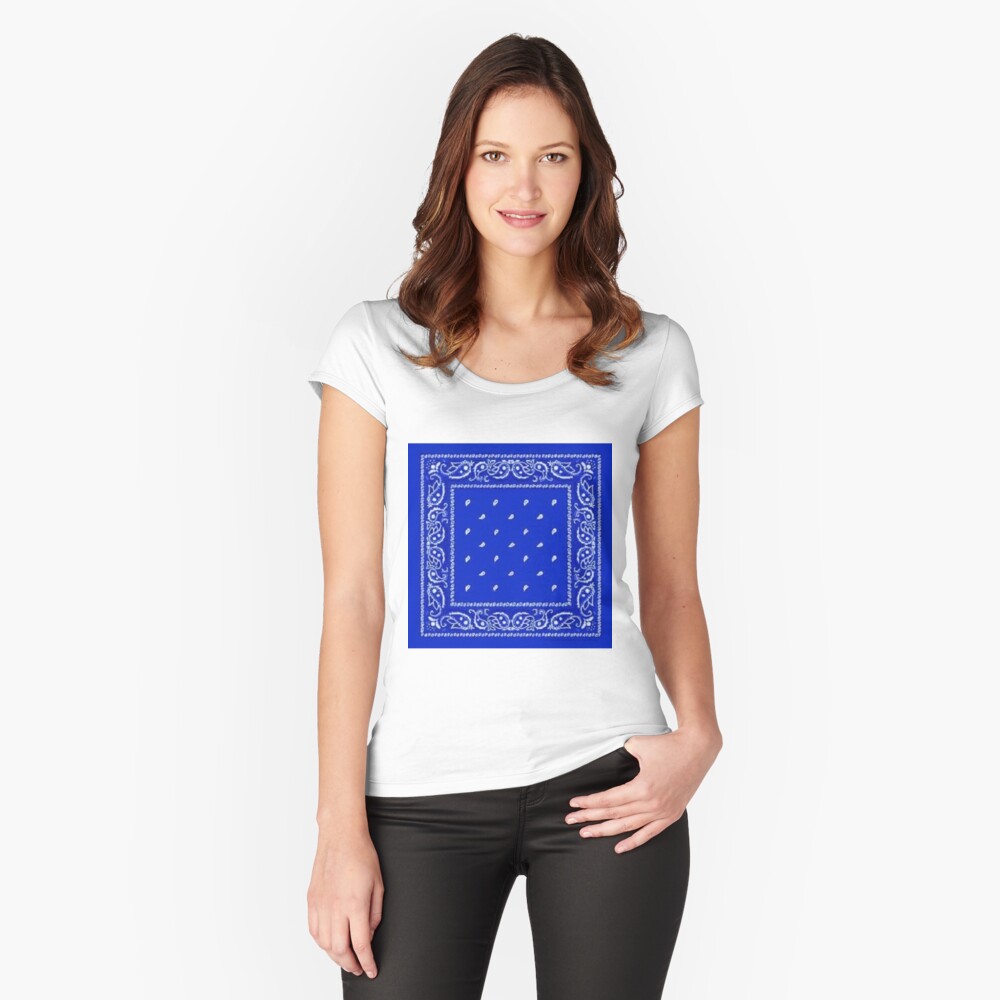 "Blue Bandana" Scarf for Sale by ariahgraphics | Redbubble