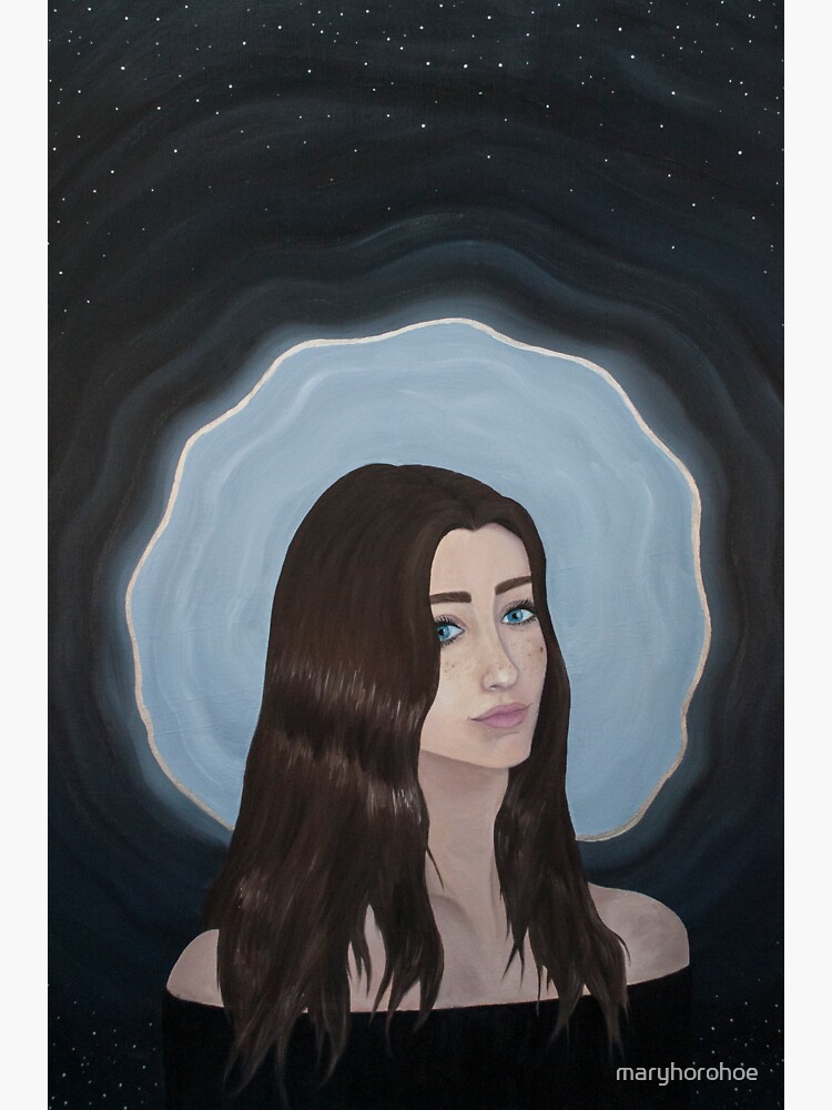 "Self Portrait" Sticker for Sale by maryhorohoe | Redbubble