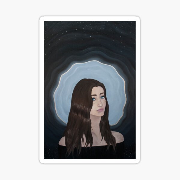 "Self Portrait" Sticker for Sale by maryhorohoe | Redbubble