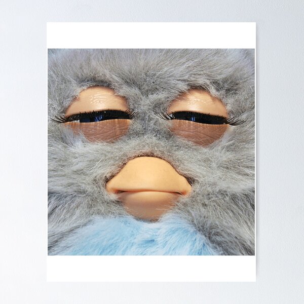 "Furby " Poster for Sale by onjai | Redbubble