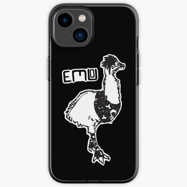 "Emo Emu" iPhone Case for Sale by saMOErai | Redbubble
