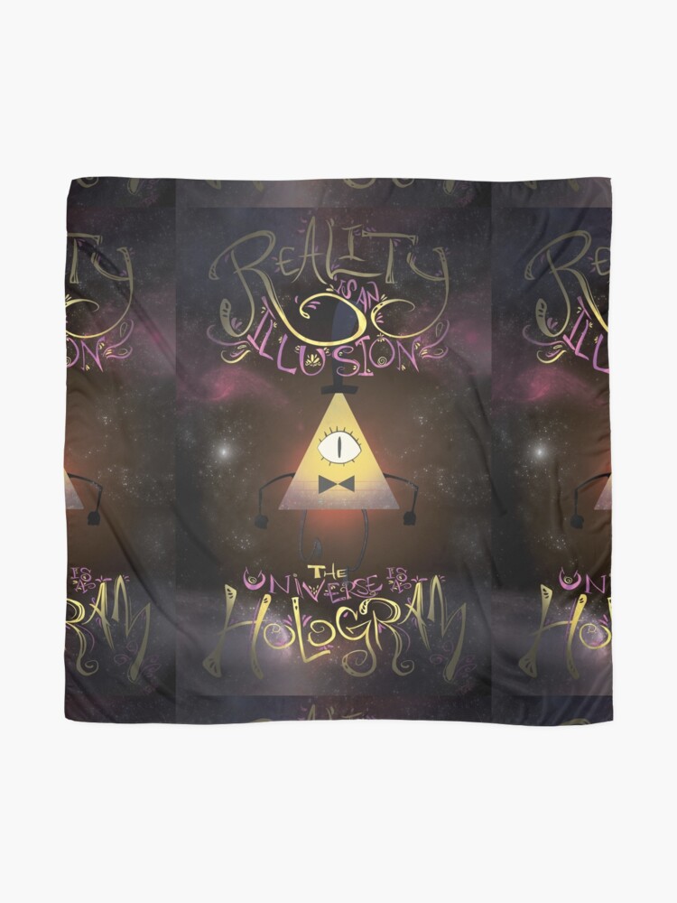 "Reality is an Illusion - Bill Cipher" Scarf by ImpElla | Redbubble