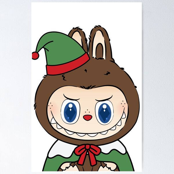 "Labubu Christmas, Labubu Holidays" Poster for Sale by DigiDuch | Redbubble