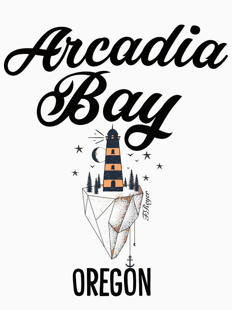 "Arcadia Bay" T-shirt for Sale by sweeet-pea | Redbubble | life is ...