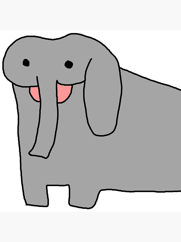 "prooohhh elefant meme " Poster for Sale by JoeDaEskimo | Redbubble