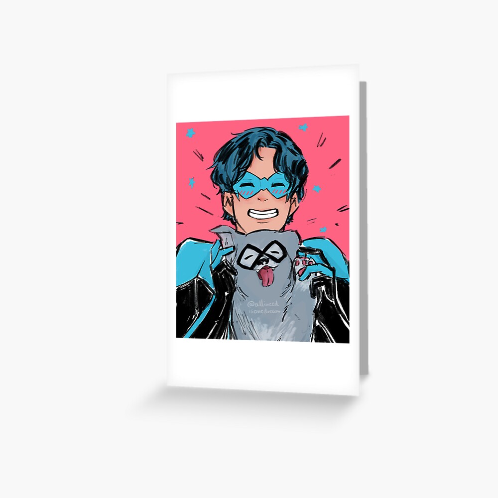 "Nightwing and Bitewing Icon" Sticker for Sale by one-dream | Redbubble