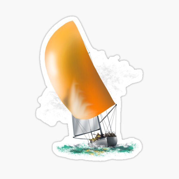 "Yacht" Sticker for Sale by sibosssr | Redbubble