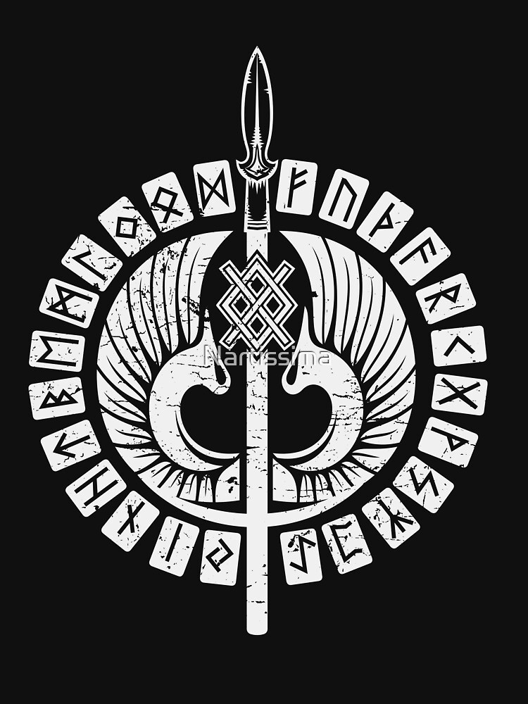 "Gungnir - Spear of Odin" T-shirt by Nartissima | Redbubble | gungnir t ...