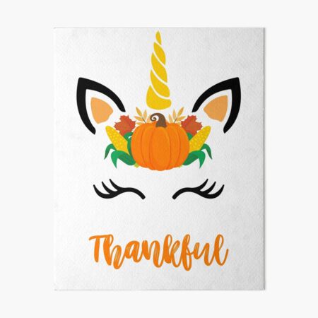 "Thankful - Thanksgiving Day Unicorn Attire Funny Turkey Day 2018 Shirt ...