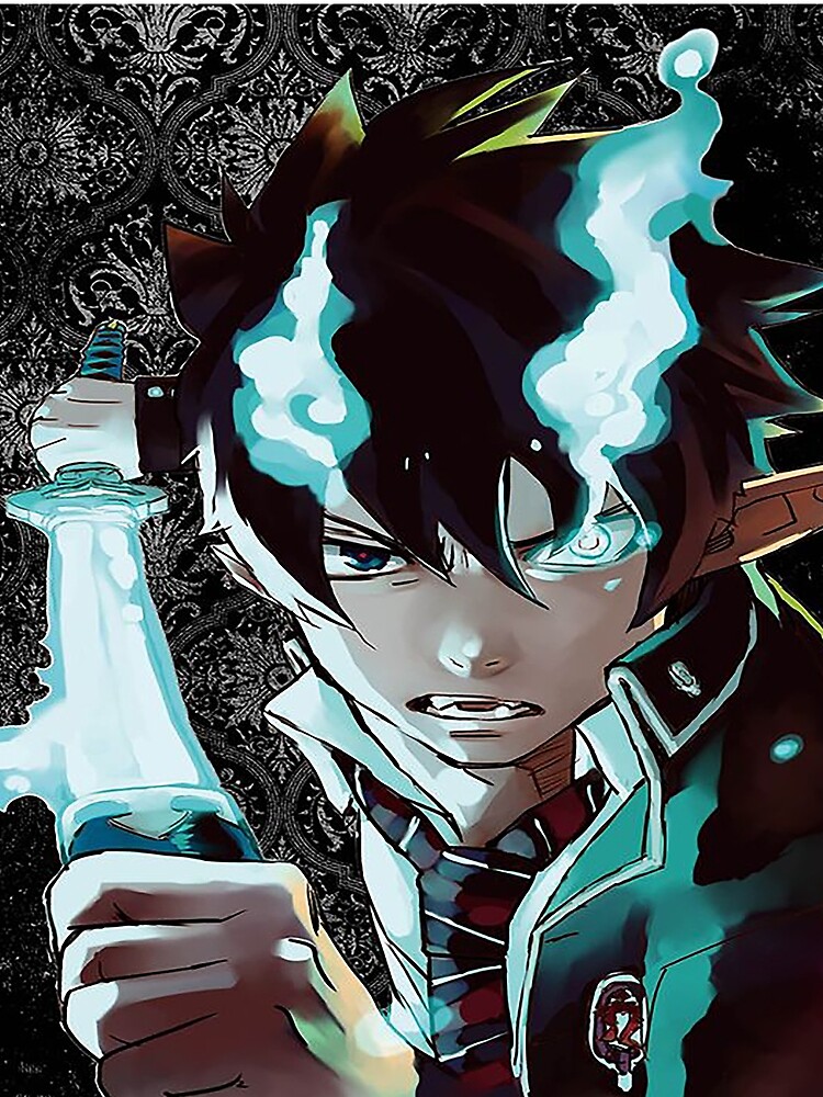 "Blue exorcist" Graphic T-Shirt by Newcarton | Redbubble