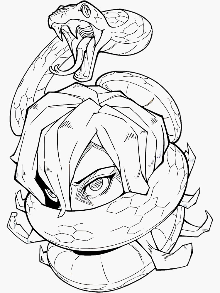 "Snake head" Sticker for Sale by JessVampire | Redbubble