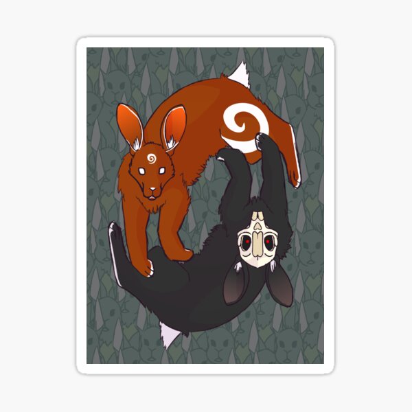 Pegatina «The Cycle - Watership Down Conejo Bunny Death - Prince En la ...