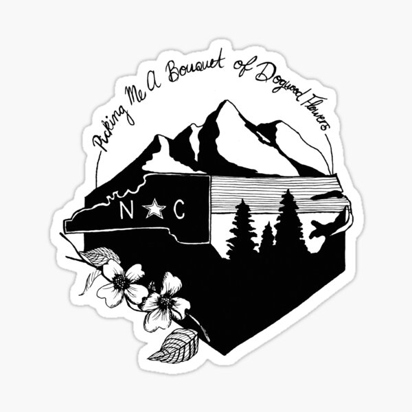 "North Carolina" Sticker for Sale by lilo28329 | Redbubble