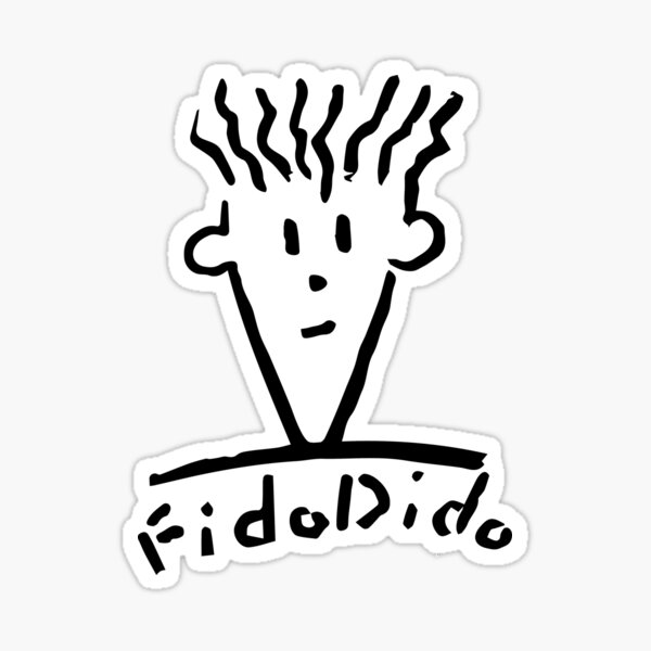 Fido Dido Stickers | Redbubble