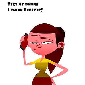 "Lost phone" Poster for Sale by CRHerrera | Redbubble