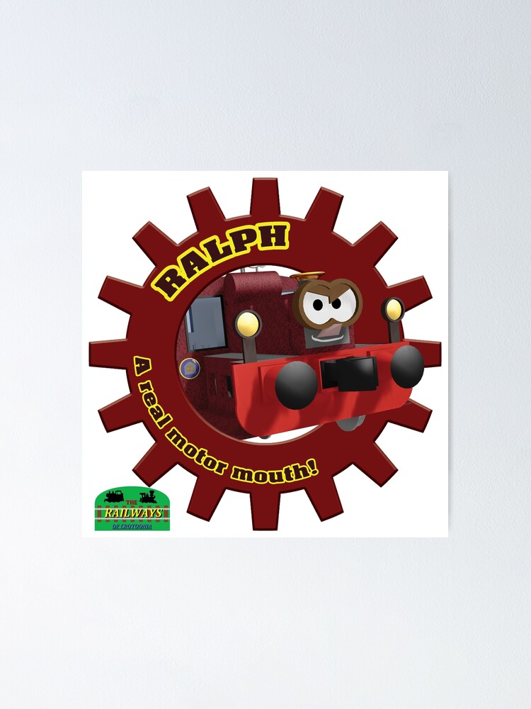 "Crotoonia - "Ralph the Bluthsburg Steelworks Diesel"" Poster by ...
